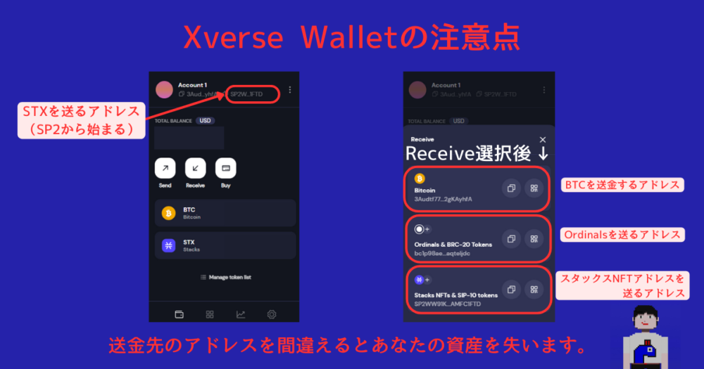 【ビットコインNFT】Xverse Wallet（エックスバースウォレット）とは？ウォレット作成も解説 / カトタカch